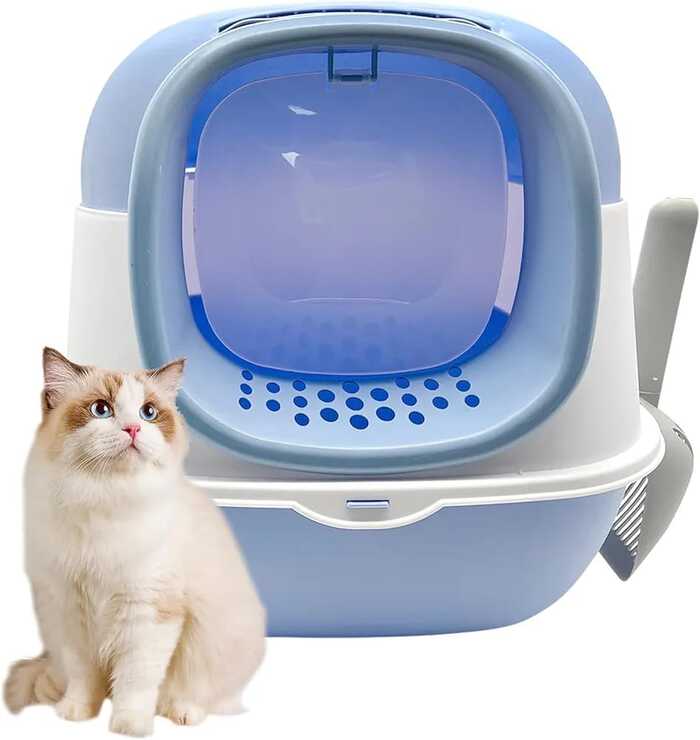 Multifunctional Super Premium Front Door Closed Litter Box with Scoop ...